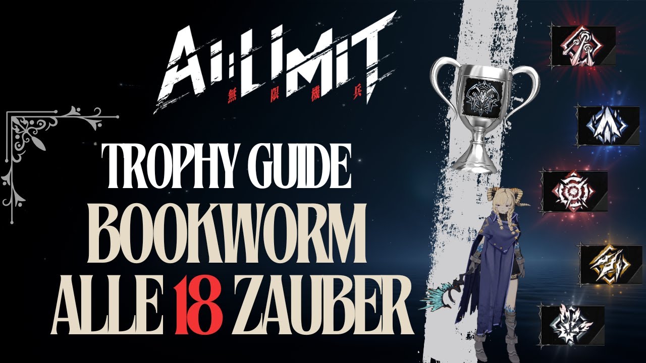 Guide AI Limit: Trophy Guide Bookworm - Alle 18 Zauber - YouTube