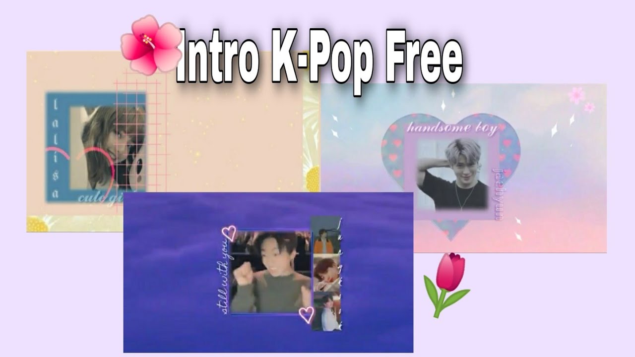 Kpop Intro Tumblr Aesthetic Template (no text) - YouTube