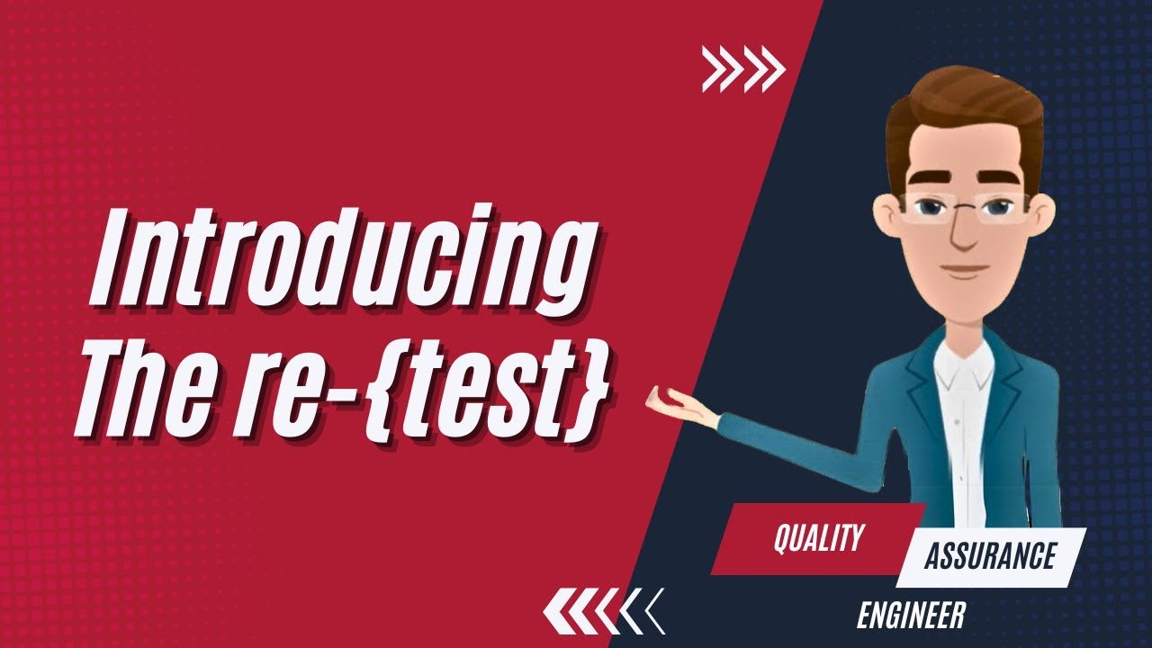 Introducing the re-{test}. - YouTube