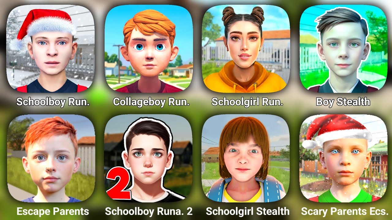 SchoolBoy Runaway, Schoolboy Runaway 2 Stealth, Schoolgirl Escape ...
