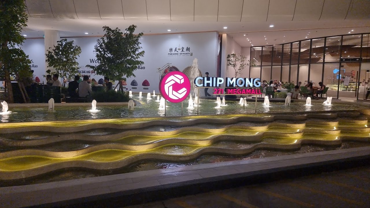 Landscape at Chip Mong 271 MegaMall. Cambodia - YouTube