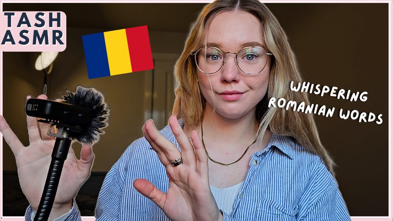 ASMR Whispering Words In Romanian! - YouTube