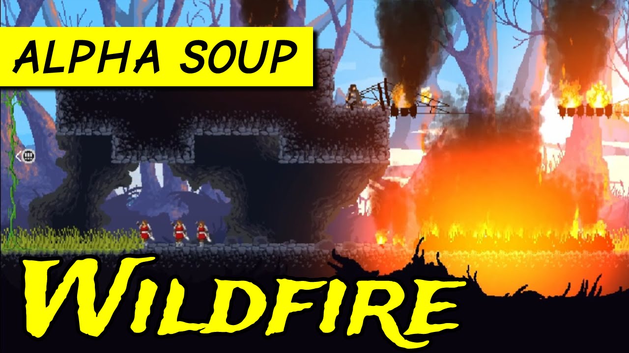Wildfire game: Burn EVERYTHING in this 2D stealth platformer! | PC ...