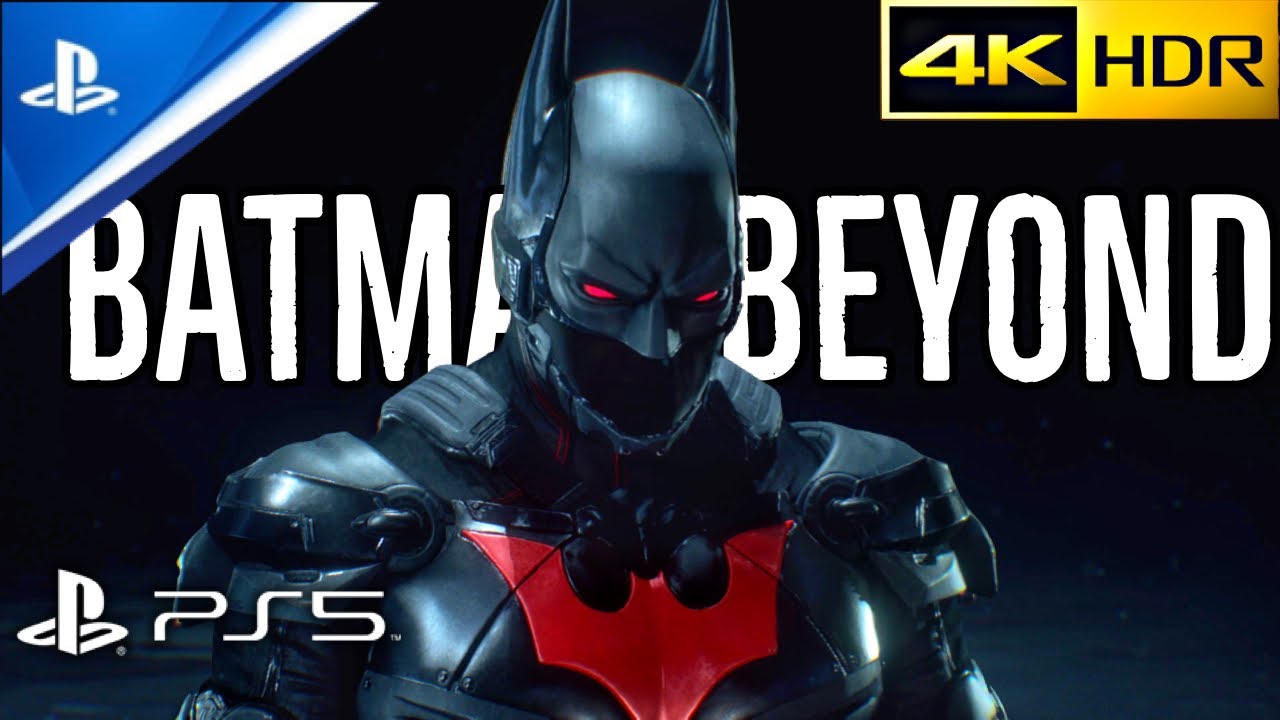 (PS5) BATMAN BEYOND SUIT - LOOKS STUNNING IN 4K HDR | ARKHAM KNIGHT ...
