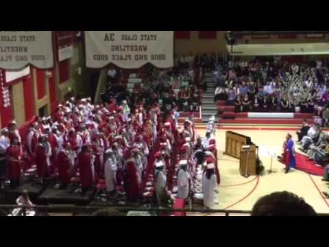 North Sanpete Graduation Flash Mob 2015 - YouTube