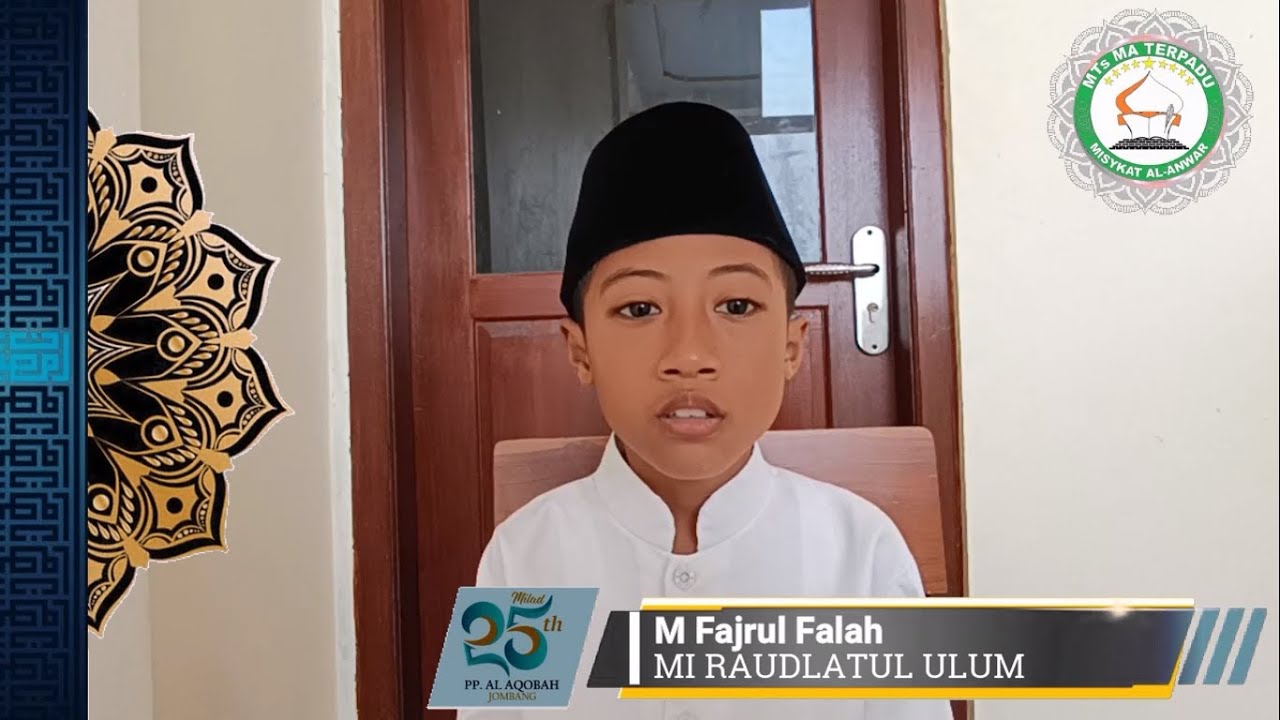 M. Fajrul Falah - MI Raudlatul Ulum|| Musabaqoh Tartilul Quran Nasional ...