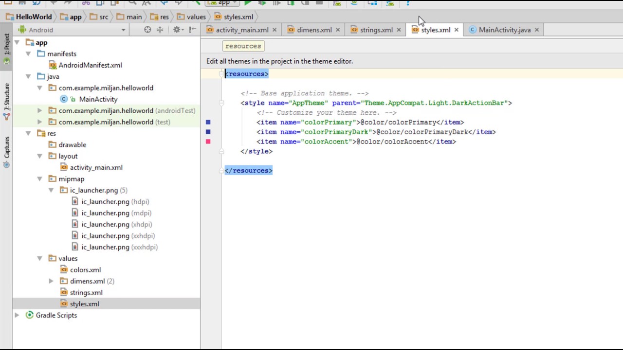 #4 (ANDROID) - STRUKTURA ANDROID APLIKACIJE - YouTube