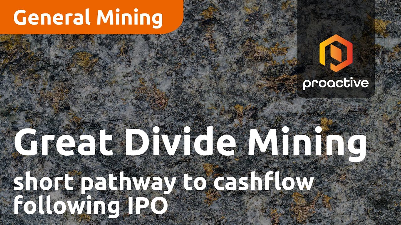 Great Divide Mining sees short pathway to cashflow following IPO - YouTube