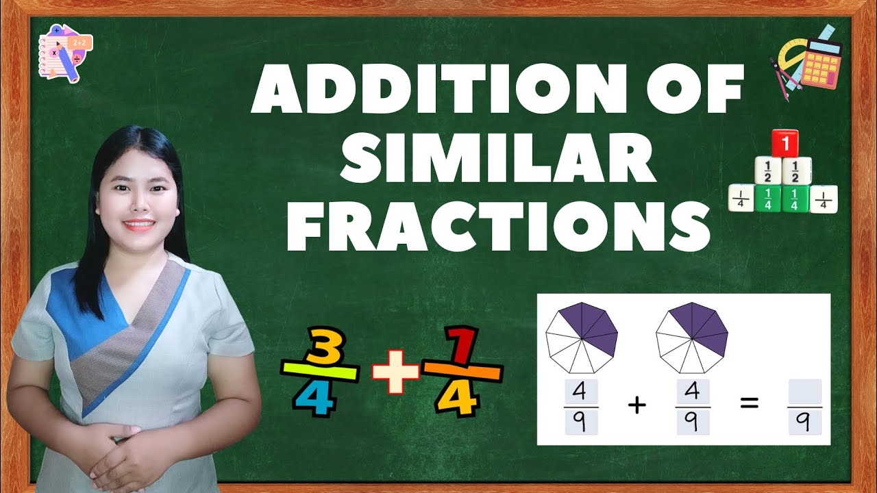 Addition of Similar Fractions - YouTube