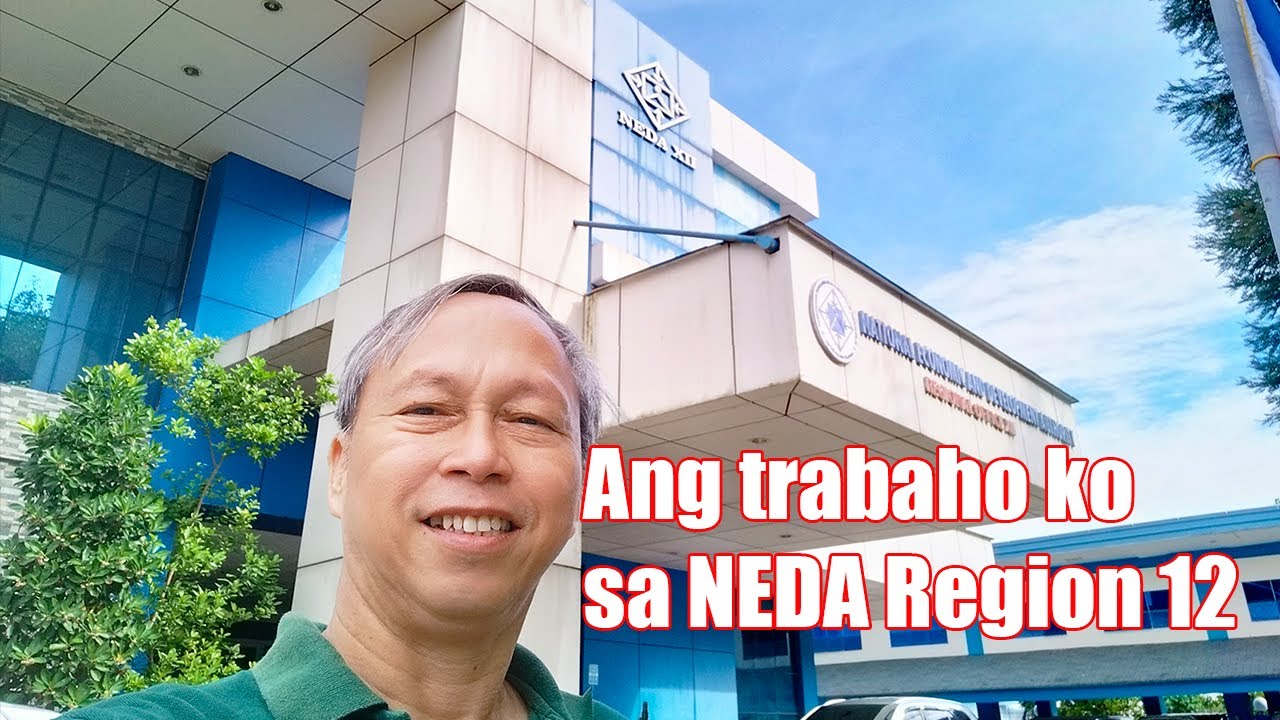 Trabaho ko sa NEDA 12 - YouTube