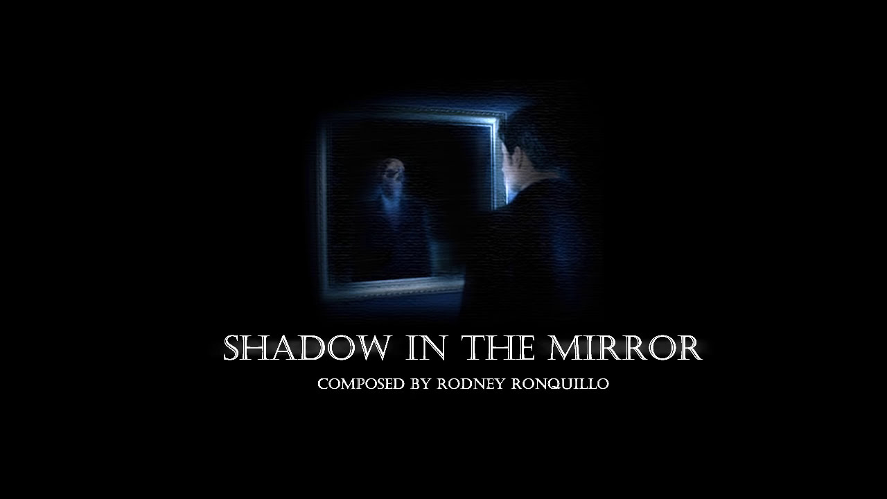 Shadow in the mirror: Scary, Ghost, haunting, suspenseful and creepy ...