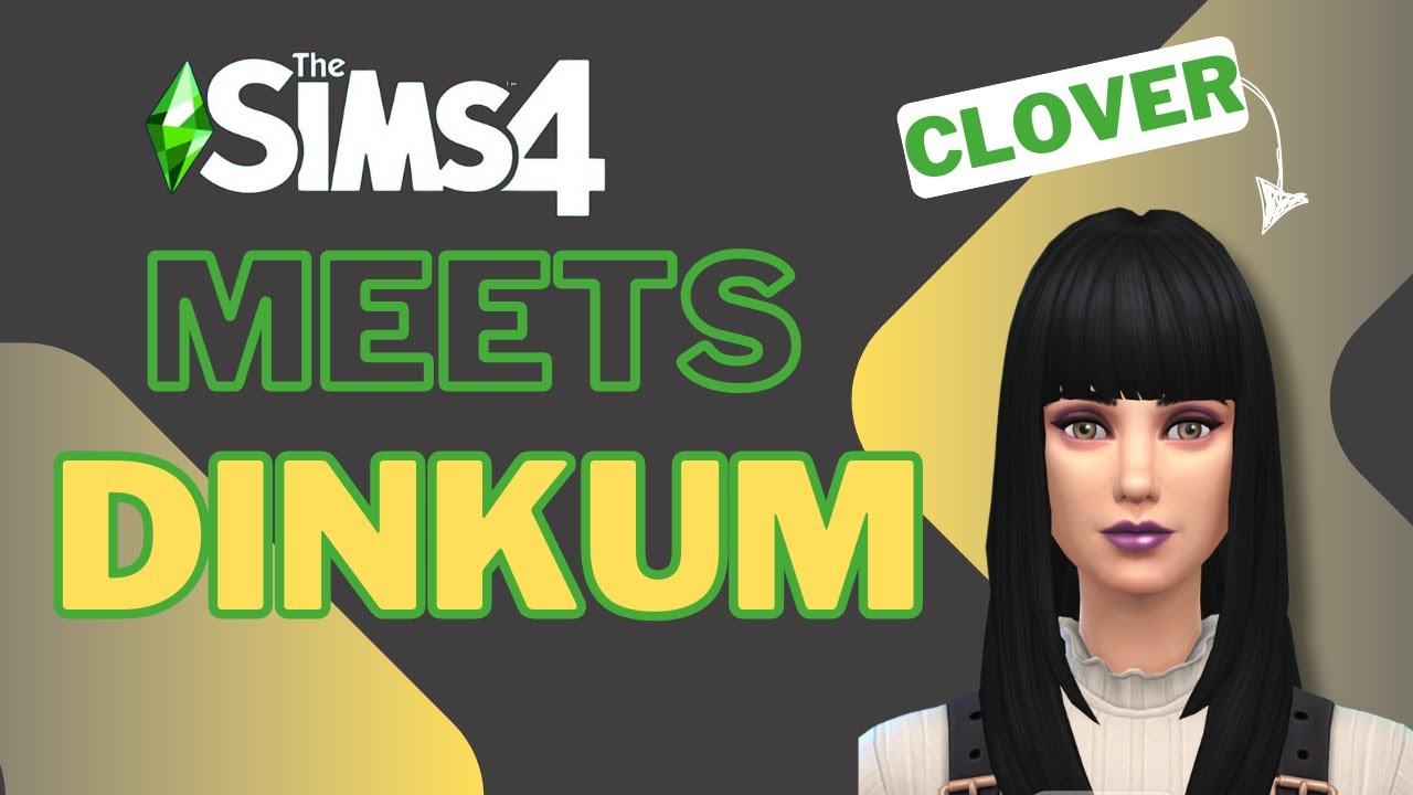 I Recreated Clover From Dinkum In The Sims 4 Create A Sim/CAS - YouTube
