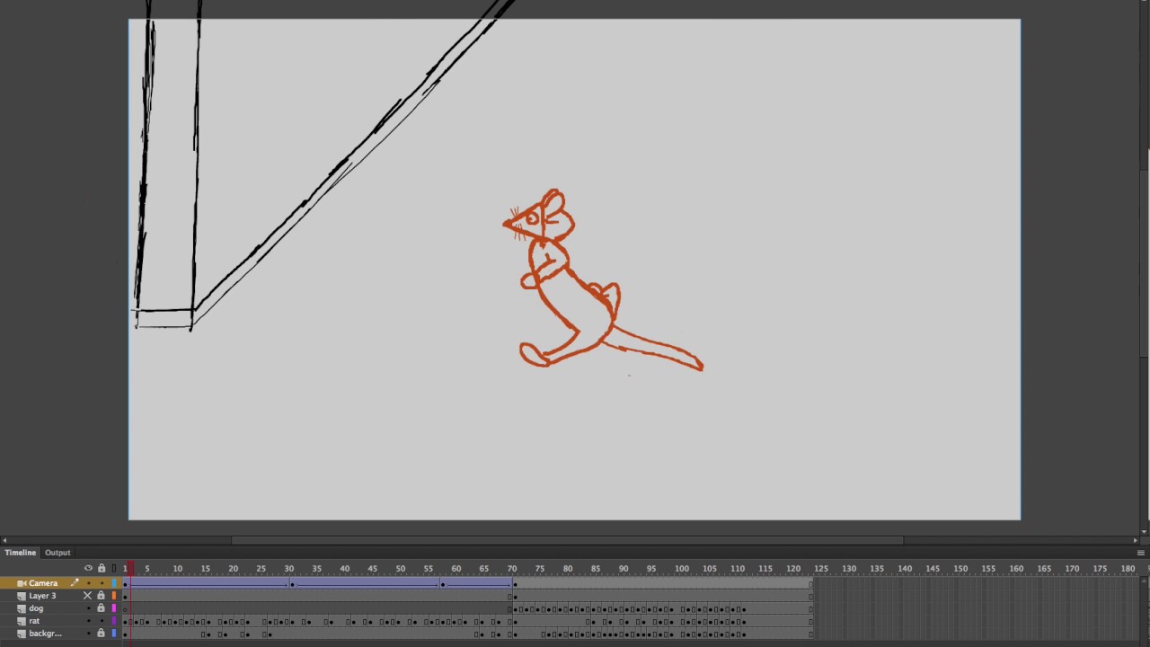 Rat Run Animation .2 - YouTube