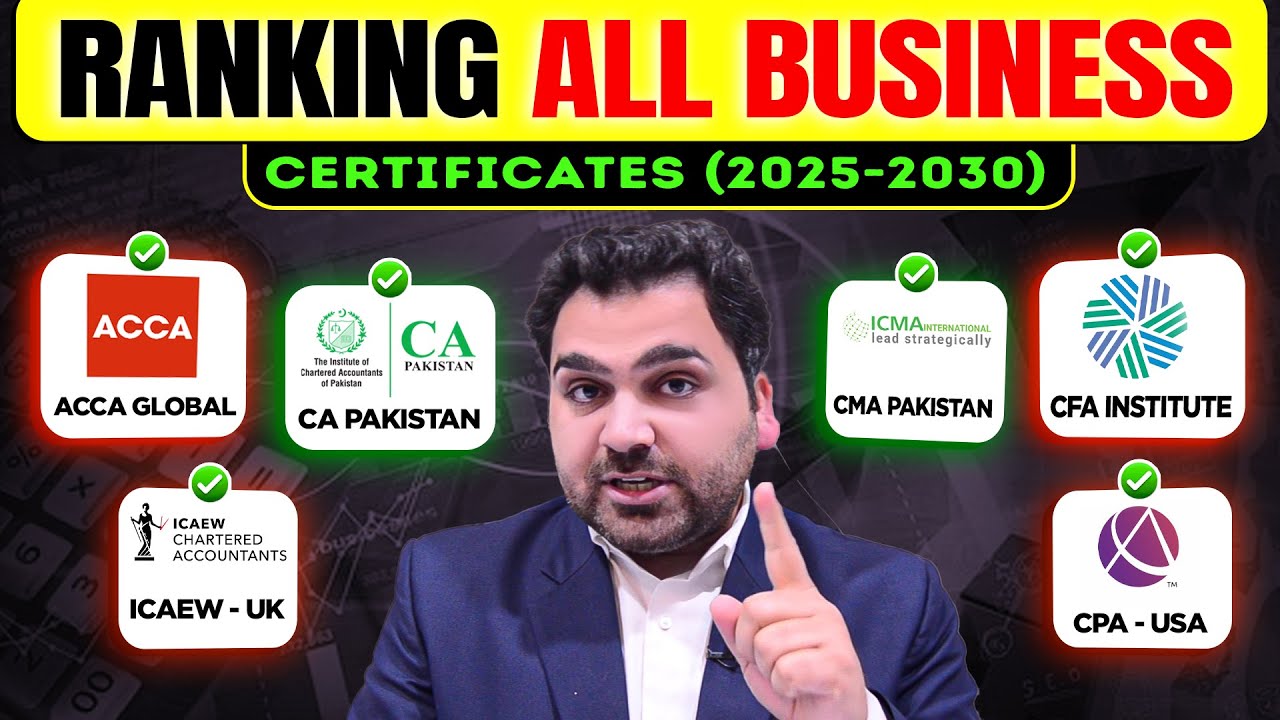Top 6 Ranked Business Certificates at International Level 2025-2030 ...