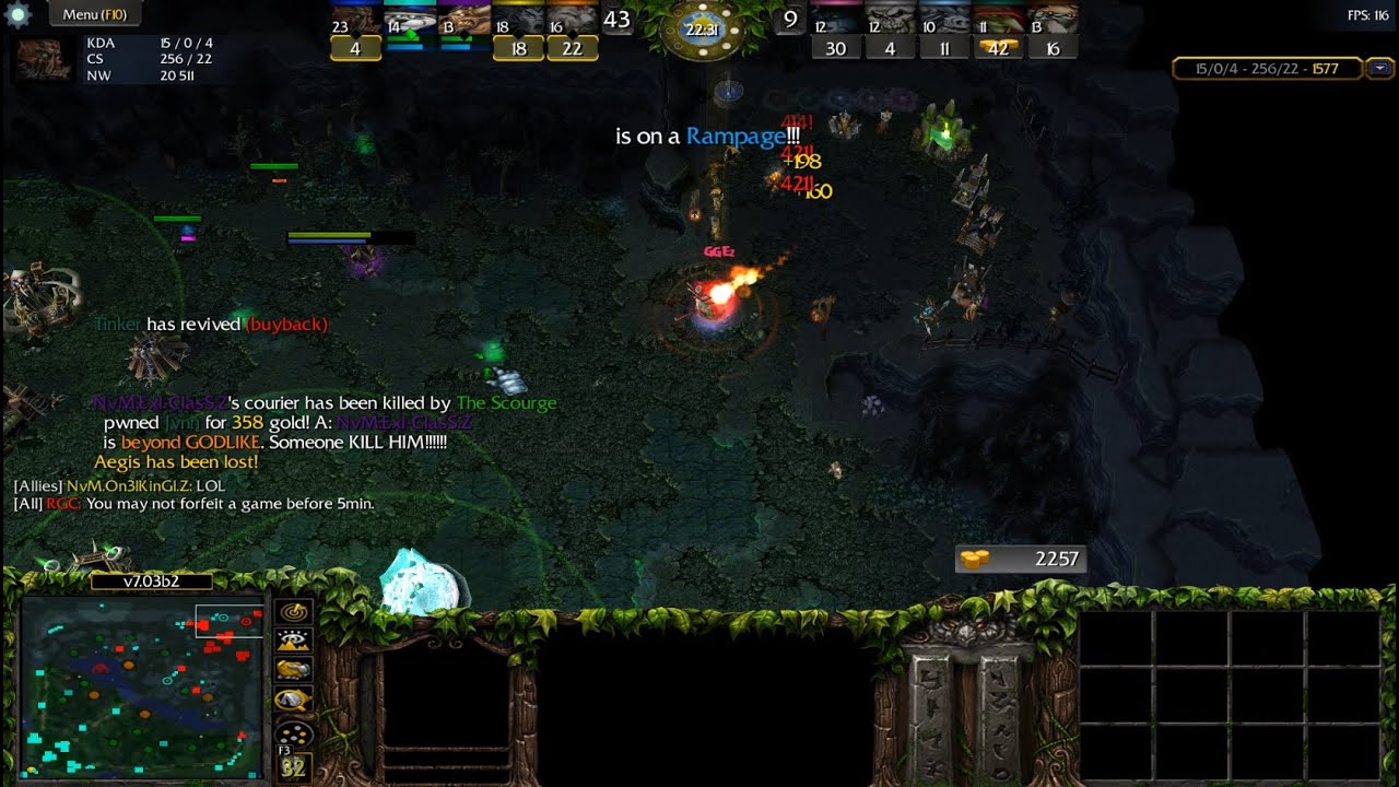 DOTA 1 Juggernaut Yunero Beyond GODLIKE #8 + RAMPAGE - YouTube