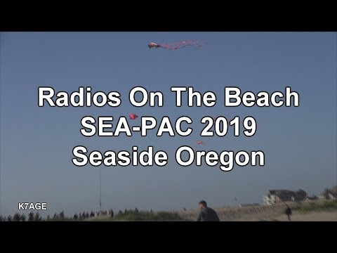Radios On The Beach at the SEA-PAC hamfest, w/ corrected name and call ...