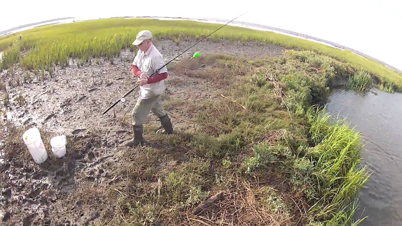 SAVANNAH FISHING FOR REDS - YouTube