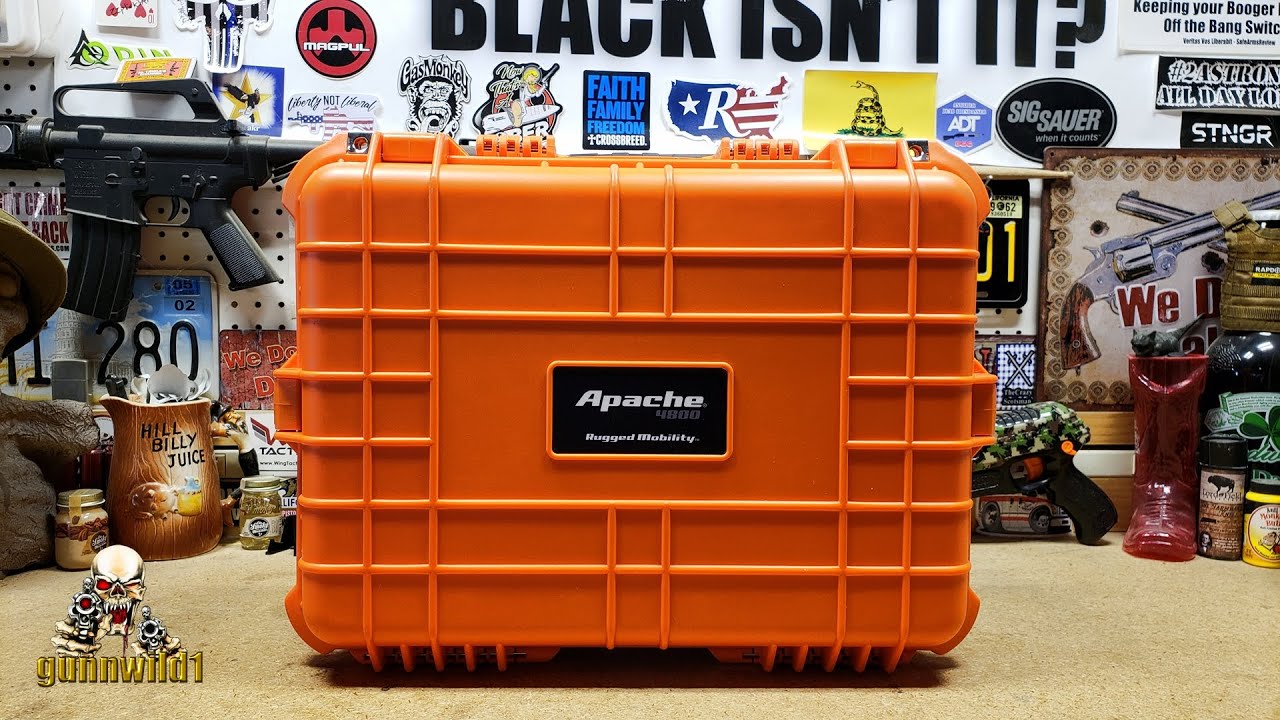 Apache 4800 case from Harbor Freight - YouTube