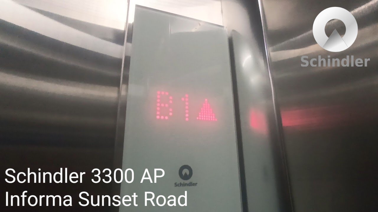 Schindler 3300 AP Elevator - Informa Sunset Road Kuta, Bali - YouTube