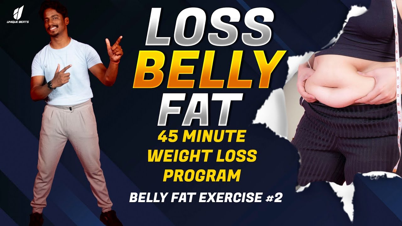 Loss Belly Fat | 45 min. Weight Loss Program | Belly Fat Exercise #1 ...