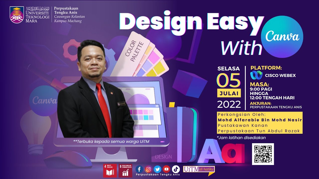 KURSUS DESIGN EASY WITH CANVA - YouTube