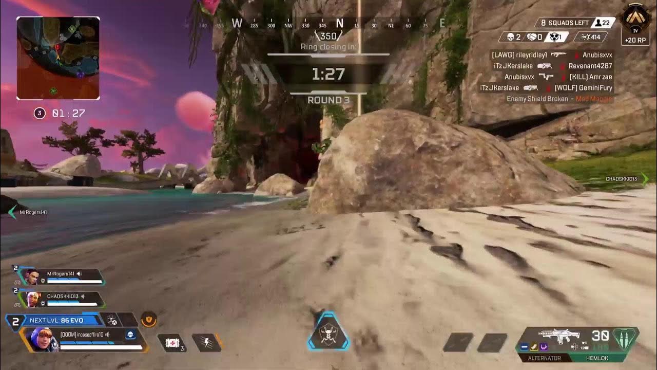 Apex Legends | Season 22 Ranked Solo Q | Rookie to Diamond | Wattson Main | Day 6 - YouTube