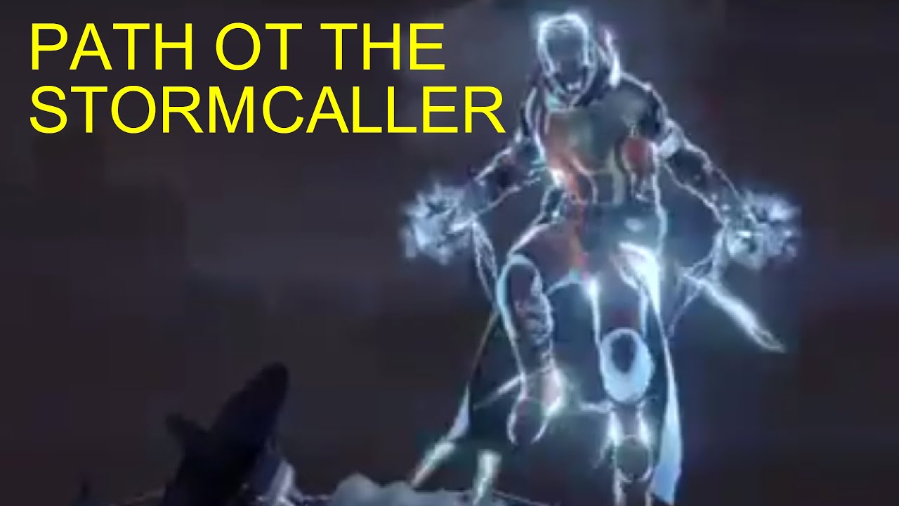 How to unlock Stormcaller (Path of the Stormcaller) - YouTube