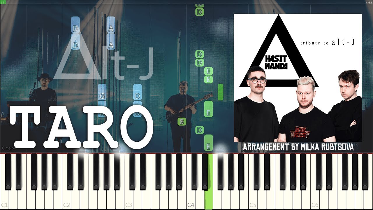 alt-J - Taro | Piano Cover + Synthesia Tutorial - YouTube