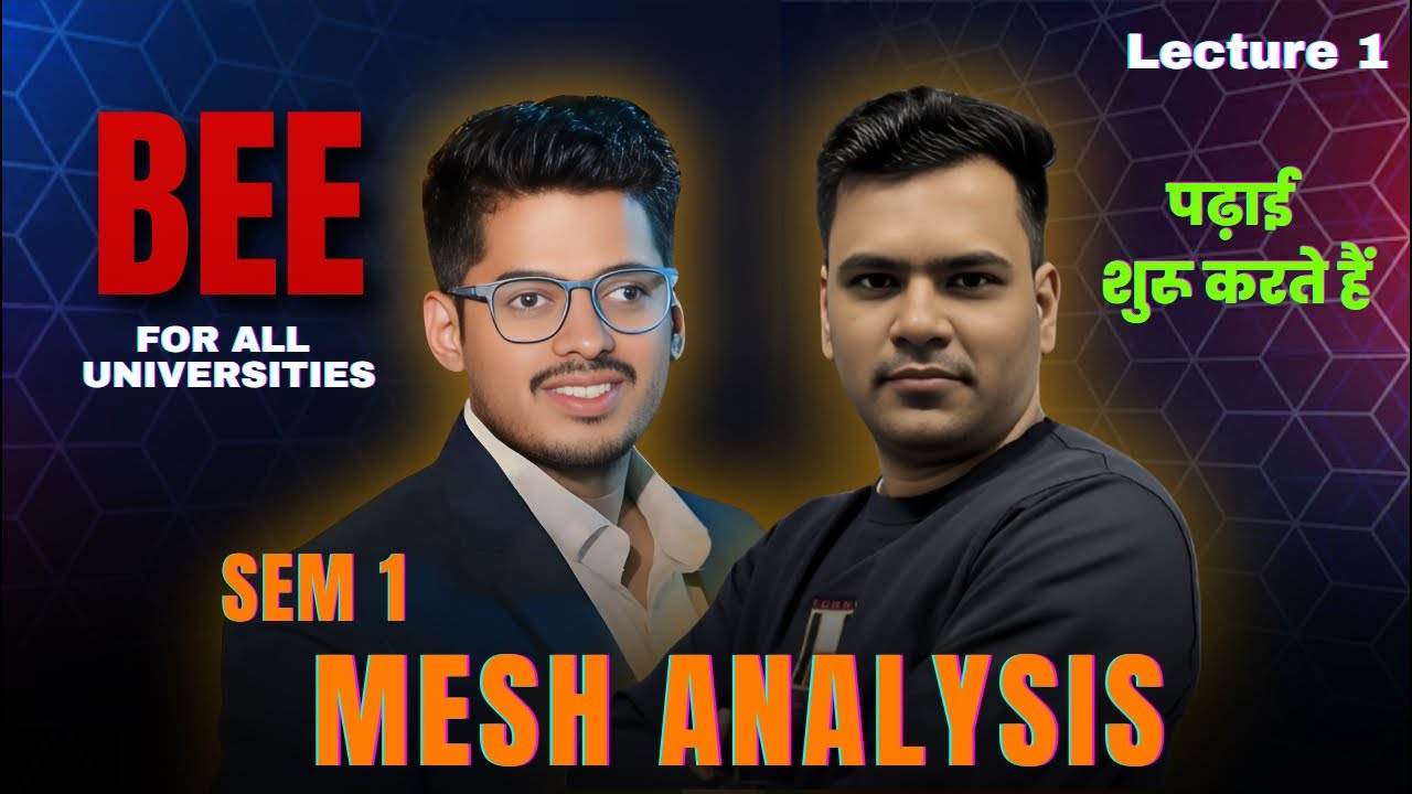 BEE Mesh Analysis || DC Circuits || Imran Sir - YouTube