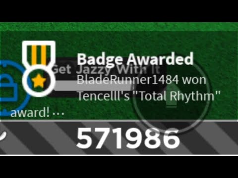 Getting "Total Rhythm" Badge + How to get it! - YouTube