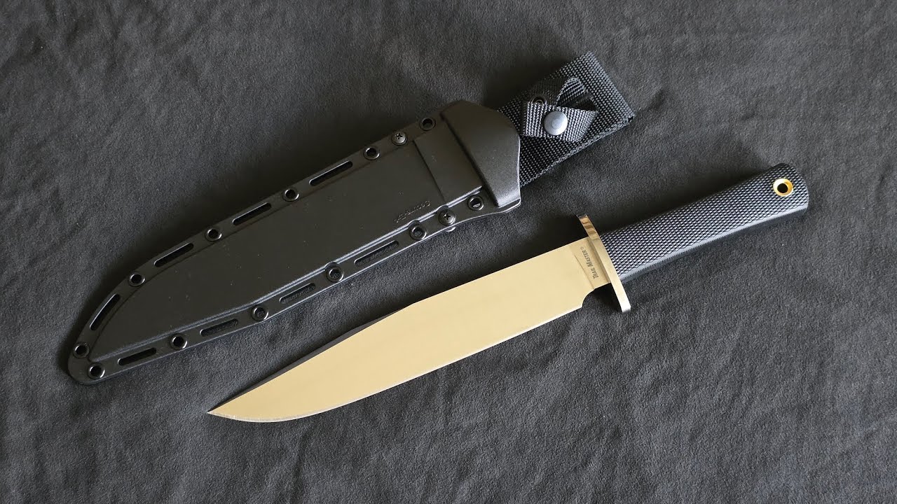 Cold Steel Trail Master CPM-3V unboxing - YouTube