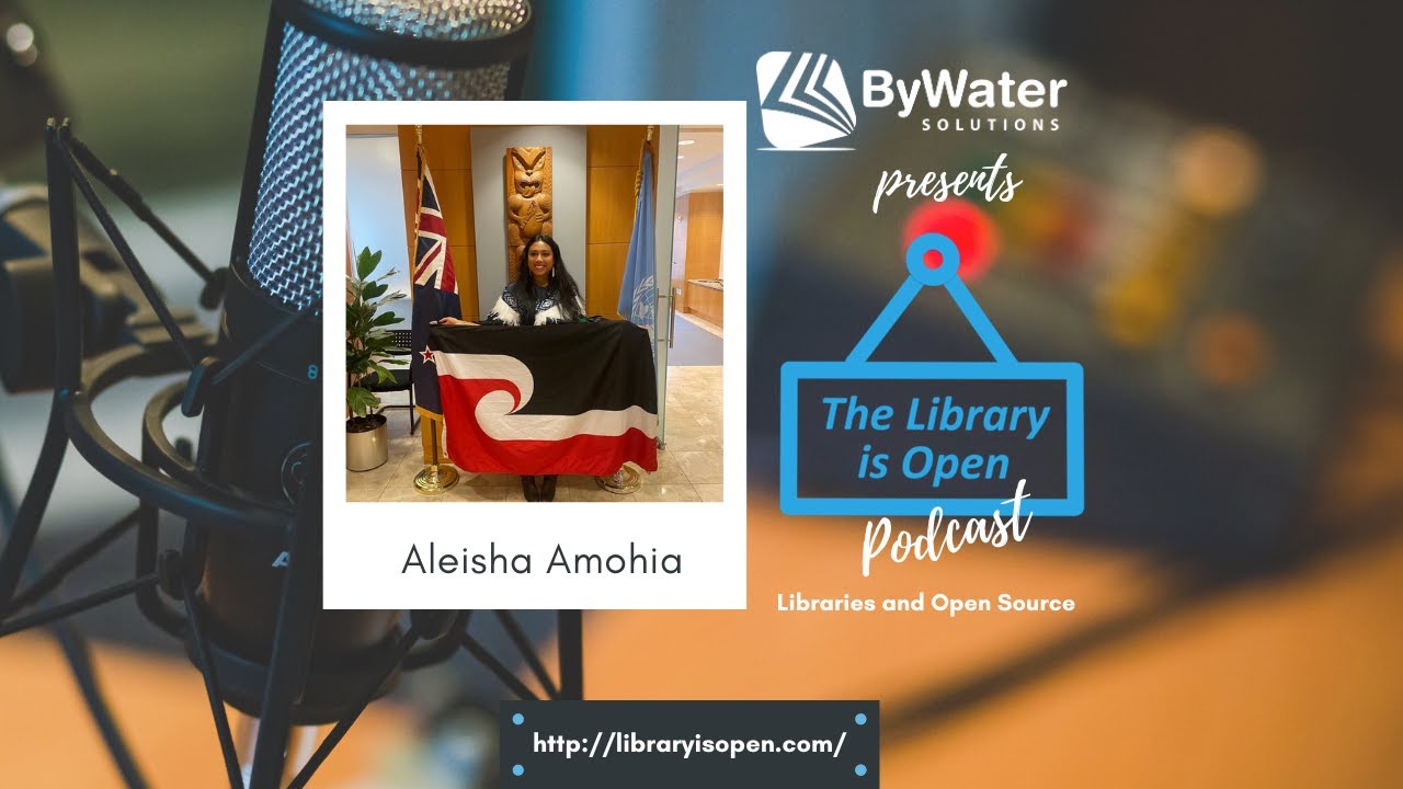 Live at kohacon24 with Aleisha Amohia--The Library is Open Ep. 44 - YouTube