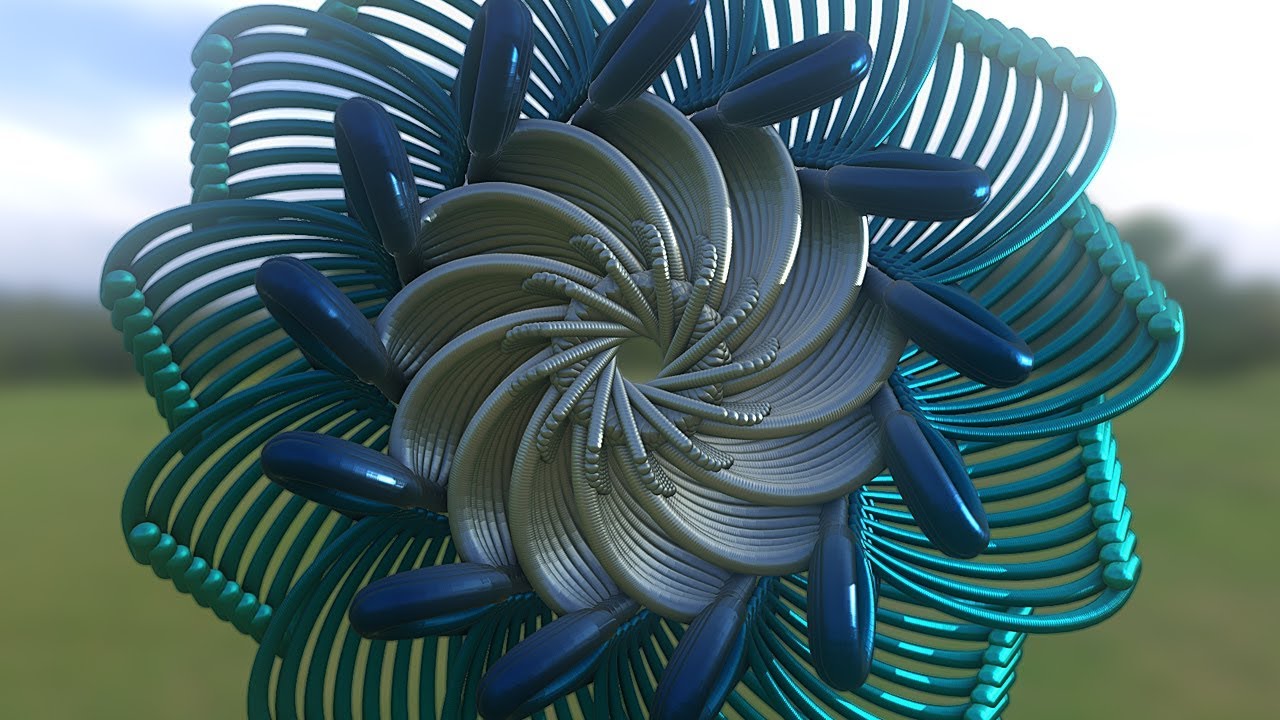 Mandala Mograph 43 | Trippy Animated Mandala | Surreal 3d Animation ...