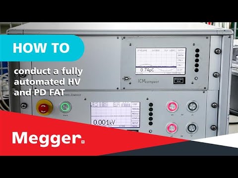 How to conduct a fully automated HV and PD FAT - YouTube