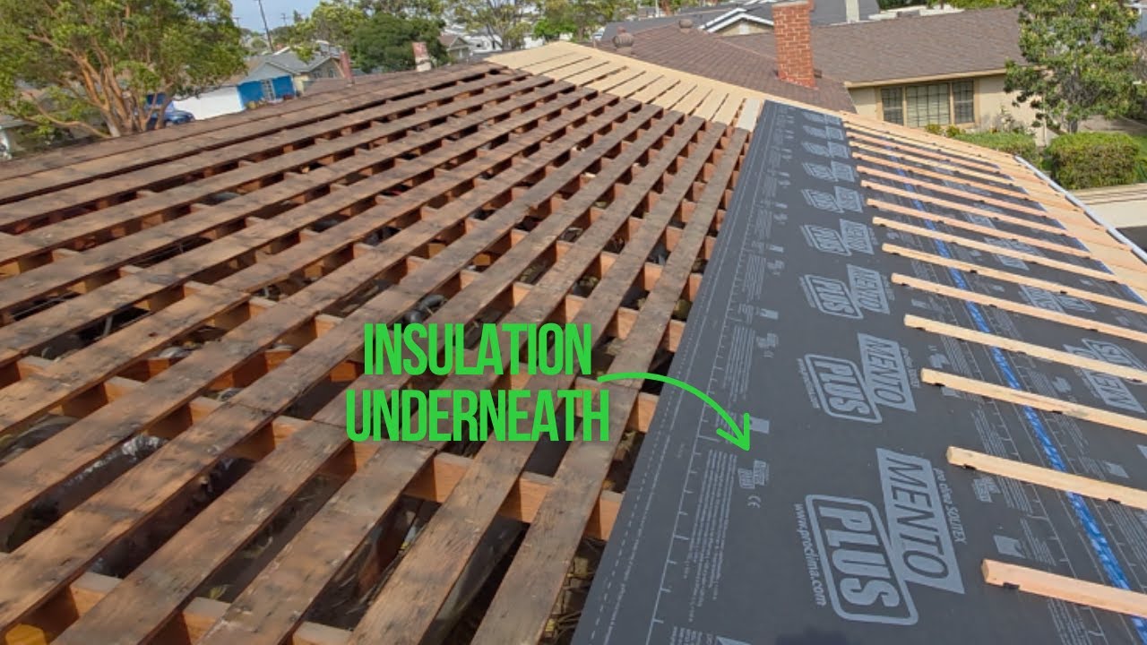 Roof Install with Passive House Principles: Roof Episode three - YouTube