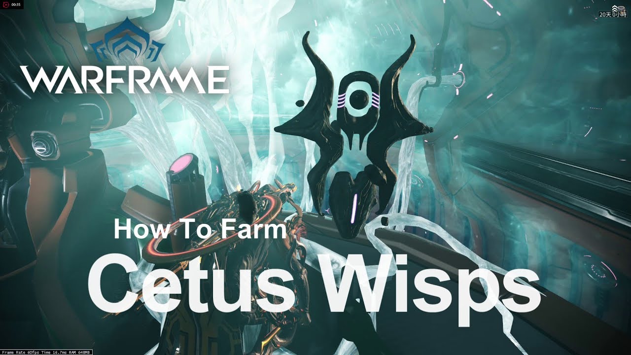 [Warframe] 刷Cetus Wisp的方法 - YouTube