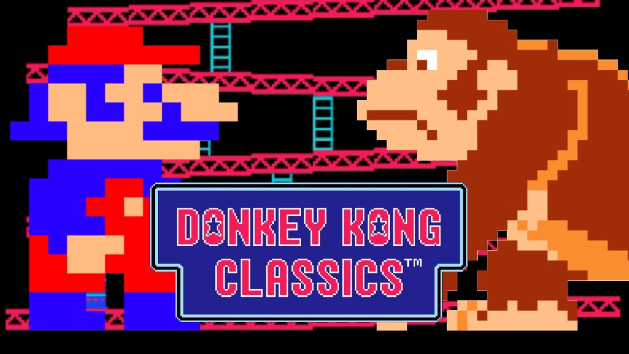 [NES] NES simulator Donkey Kong 1981 gameplay full stage - YouTube