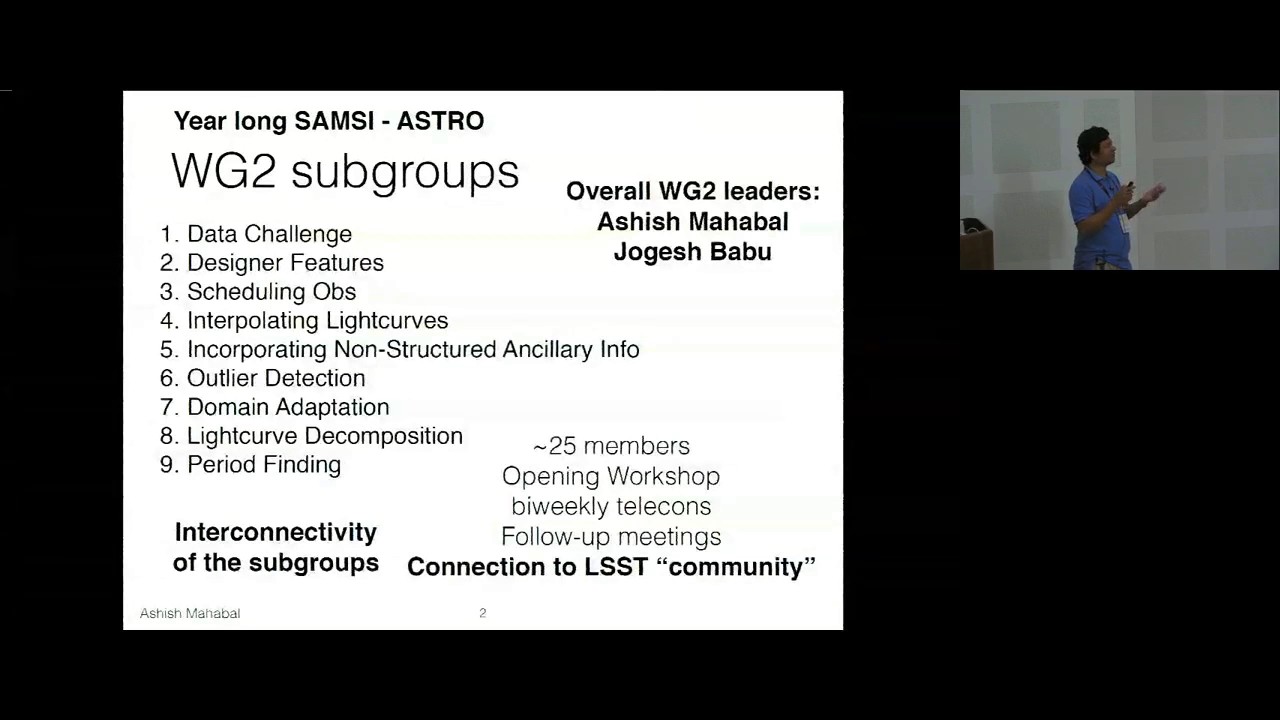 Scientific Aims by Ashish Mahabal - YouTube