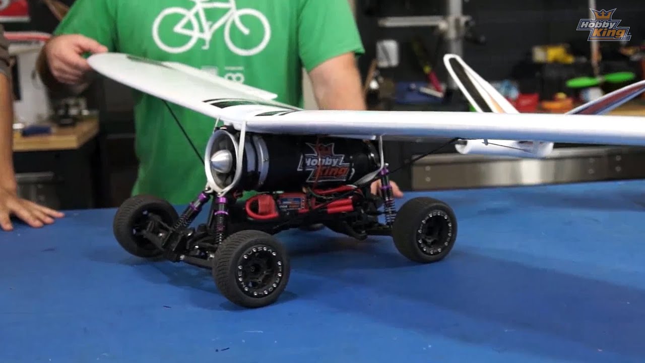 Hobbykinglive - EDF jet car plane and farewell to Santa Cruz. - YouTube