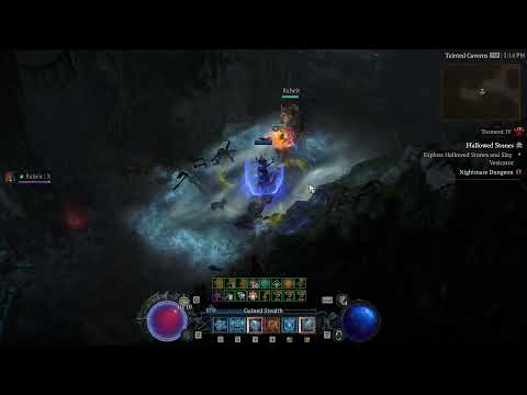 Diablo 4 Season 7 Sorcerer/Necromancer Ice Shards build/Blood Wave ...