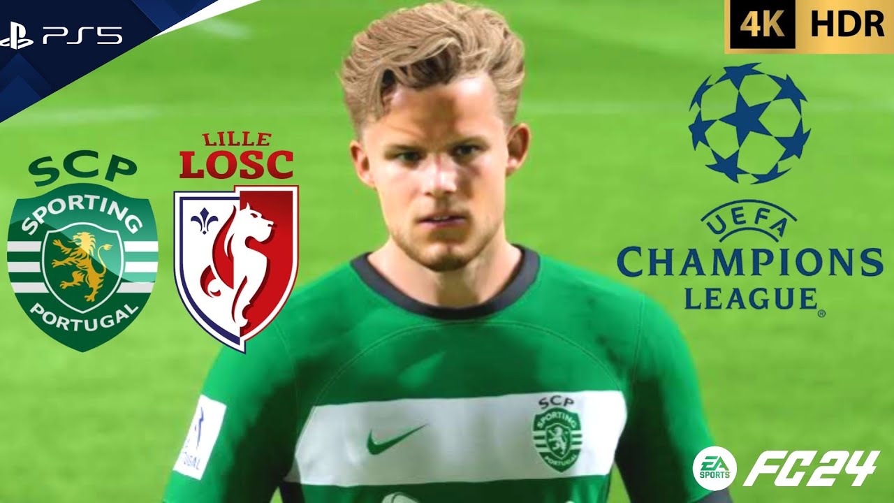 FC 24 - Sporting CP vs LOSC Lille | UEFA Champions League 2024/25 | PS5 ...