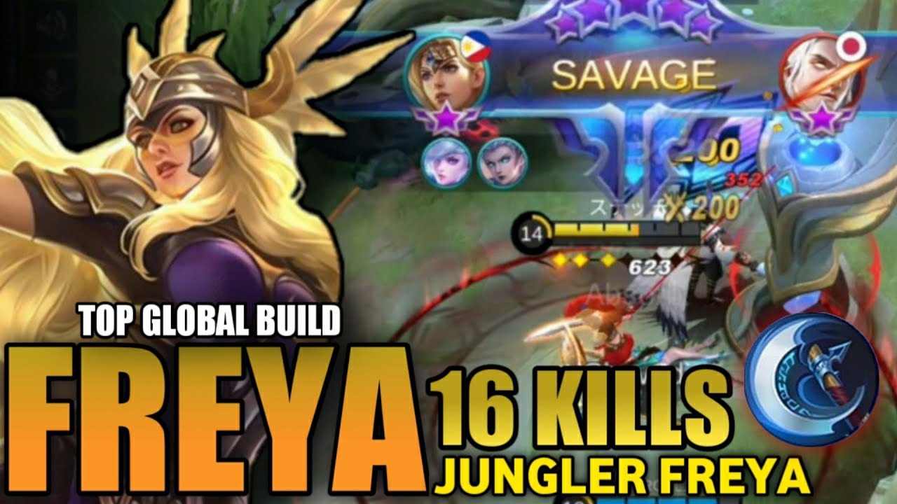 SAVAGE!! Buffed Freya With This Build is Deadly!! - With Toxic Tank ...