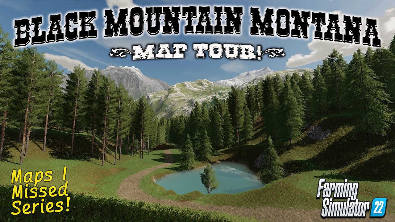 A MONTANA MAP (WITH BABY ANIMALS) THAT I MISSED ON Farming Simulator 22 ...