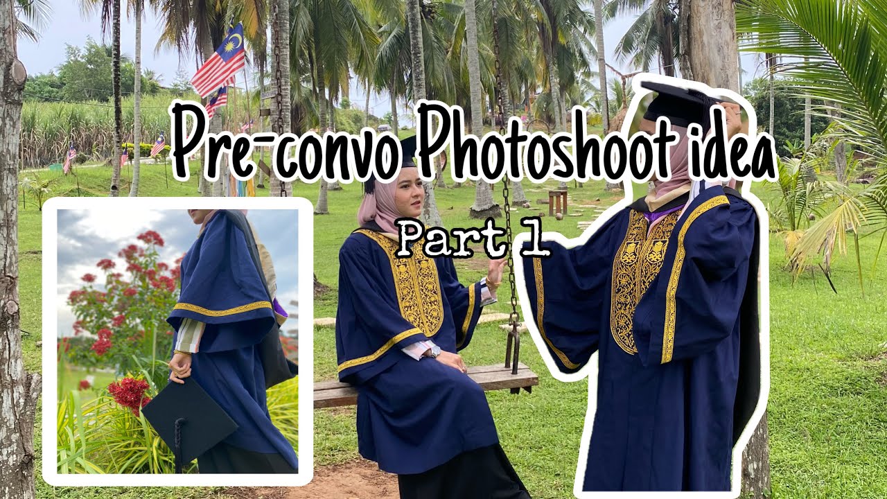 Pre-Convo Photoshoot Ideas | Cara posing #convocationceremony - YouTube
