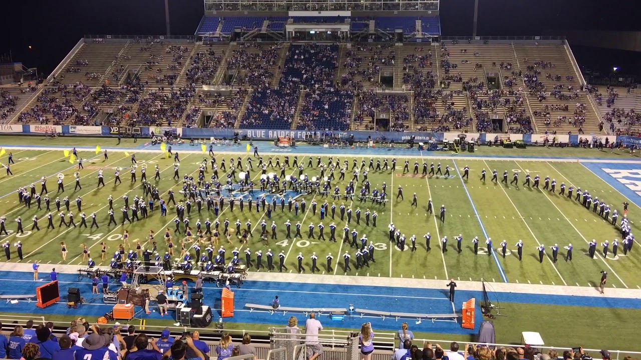 MTSU Band of Blue 2017 - YouTube