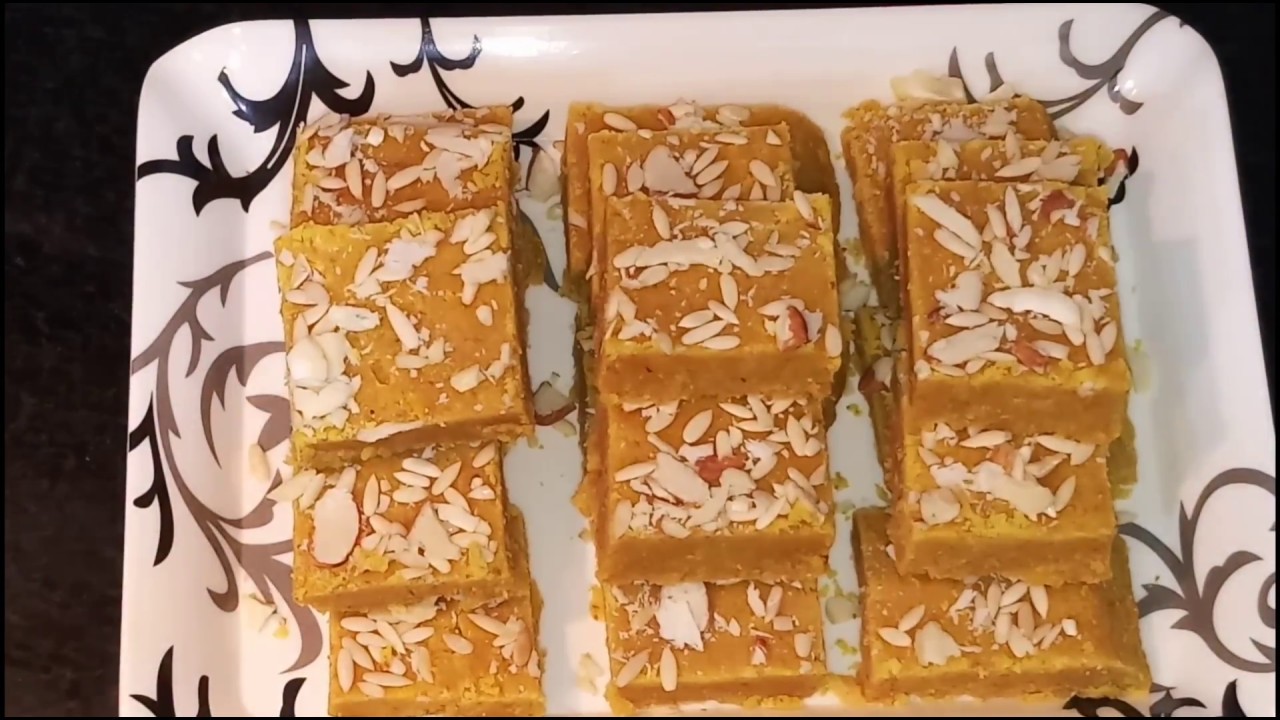 Mohanthal recipe || how to make mohanthal at home || by cook with ...