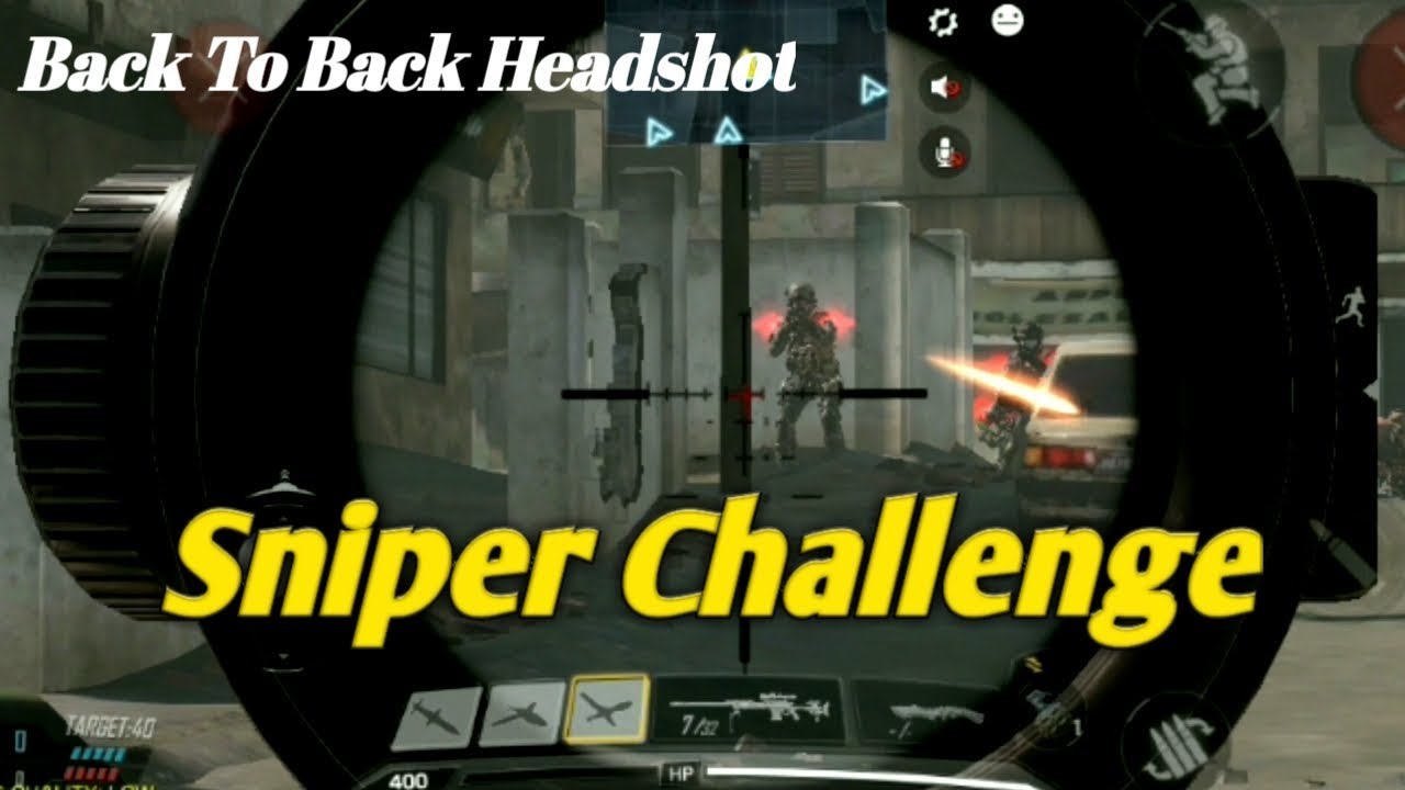 How To Snipe Like A Pro In Call Of Duty Mobile| Only Sniper Or Mille ...