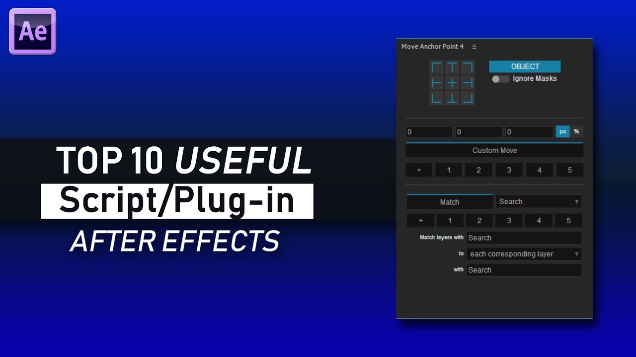 Top 10 Useful Aescript/Plug-in for After Effects(Greek Tutorial) - YouTube