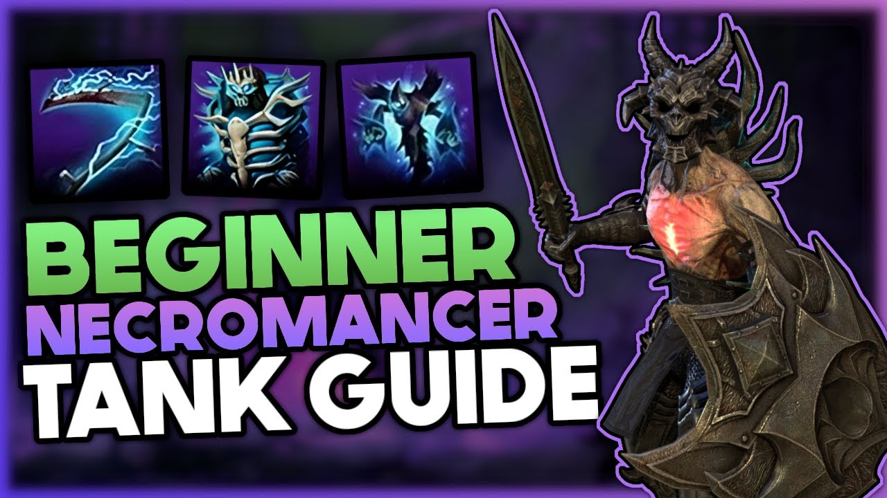 ESO Beginner Necromancer Tank Guide & Build for PvE | Sets, Skills, CP ...
