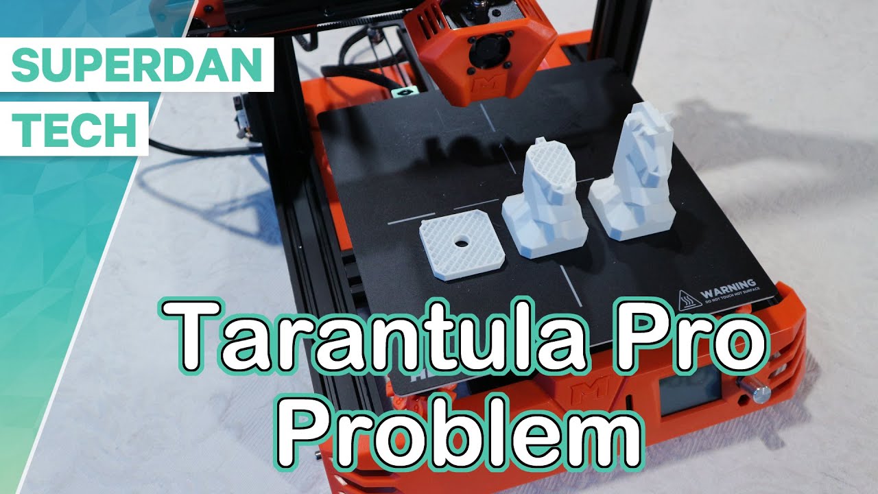 Homers / Tevo NEW Tarantula Pro 3D printer | Problem!!! - YouTube